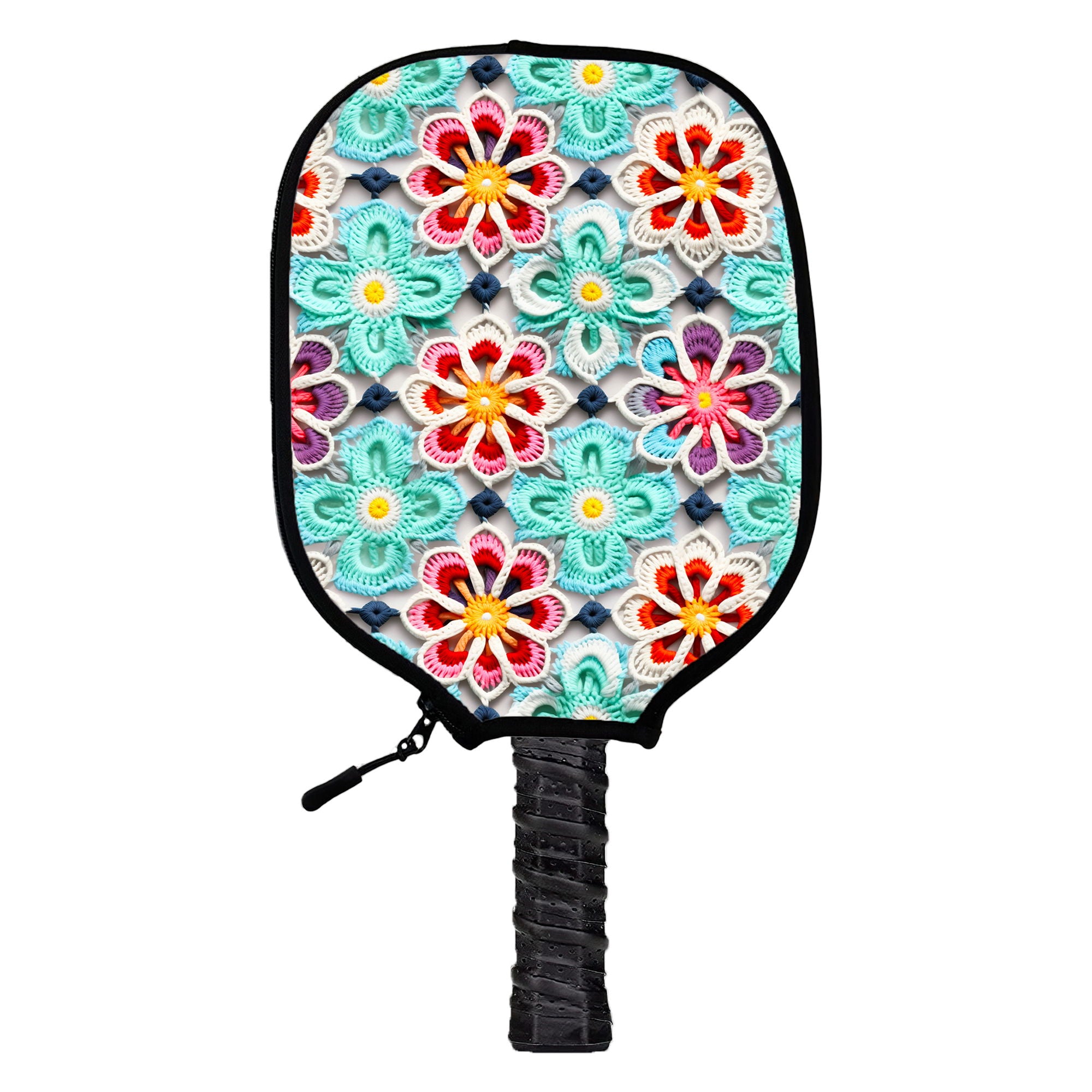 Crochet Floral Pickleball Cover – Pickleballerz
