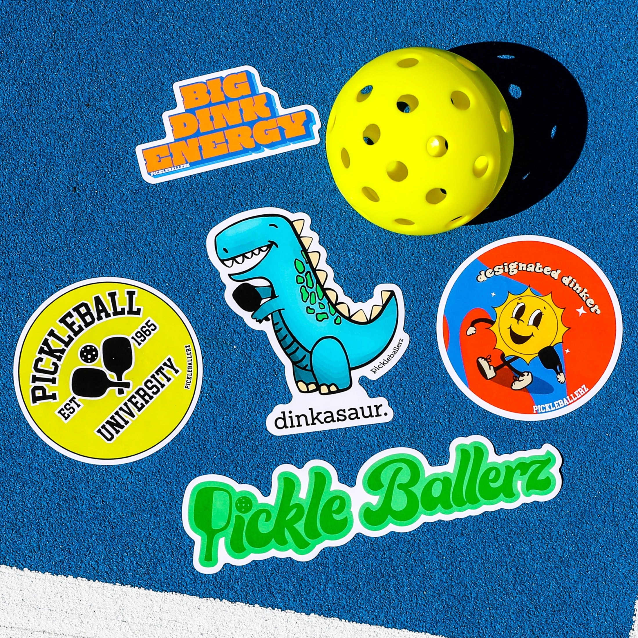 Pickleball Sticker Pack – Pickleballerz