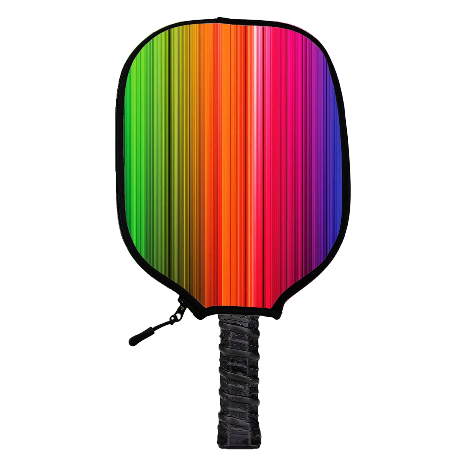 Rainbow Streaks Pickleball Cover – Pickleballerz